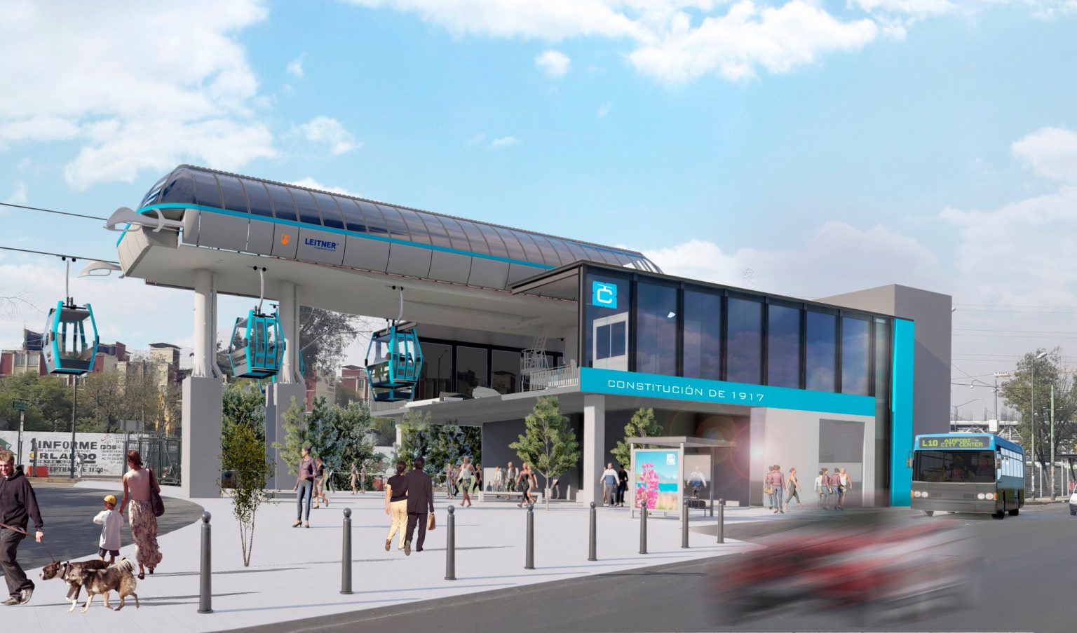Presentan construcción de Línea 2 del Cablebús con 18% de avance ...