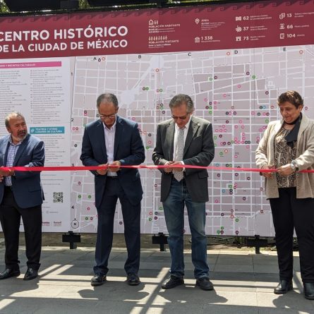 Inauguran mapa turístico del Centro Histórico de la CDMX - - Centro Urbano