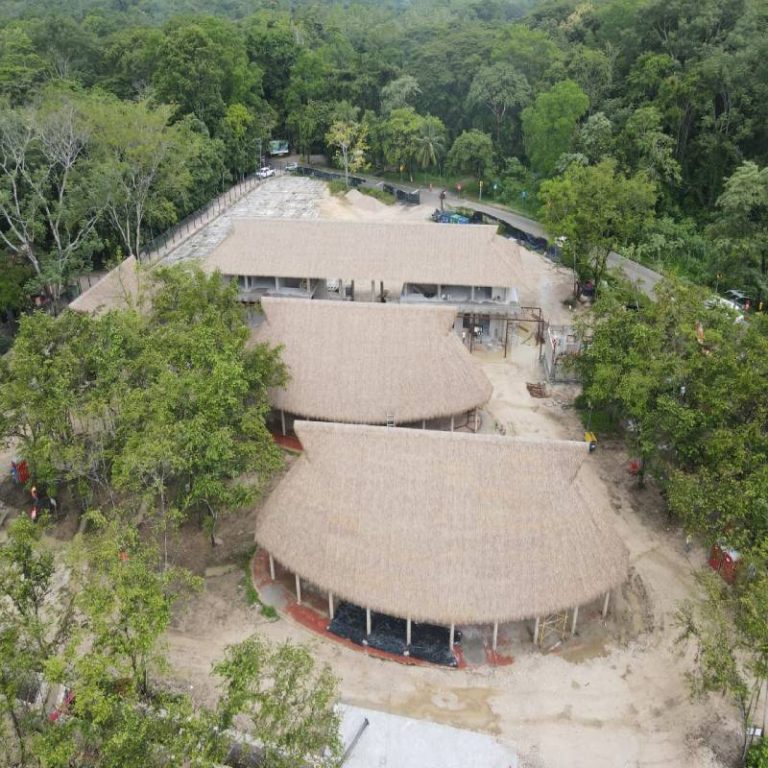 Centro de Atención a Visitantes del Tren Maya en Palenque, con avance ...