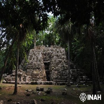 Realiza INAH rescate arqueológico de Oxtankah, Quintana Roo - Centro Urbano